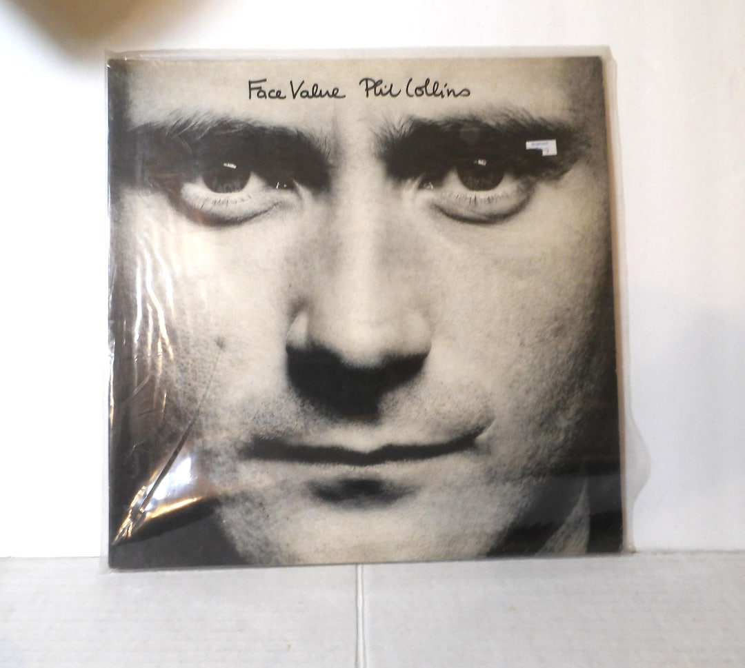 Phil Collins, "face Value" LP Album, From Atlantic, 1981, Pre-owned in ...