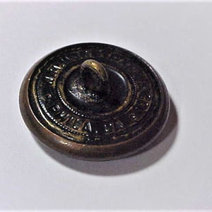Military Button WW1 Era, Great Uniform Bronze Button, No Rim W.H ...