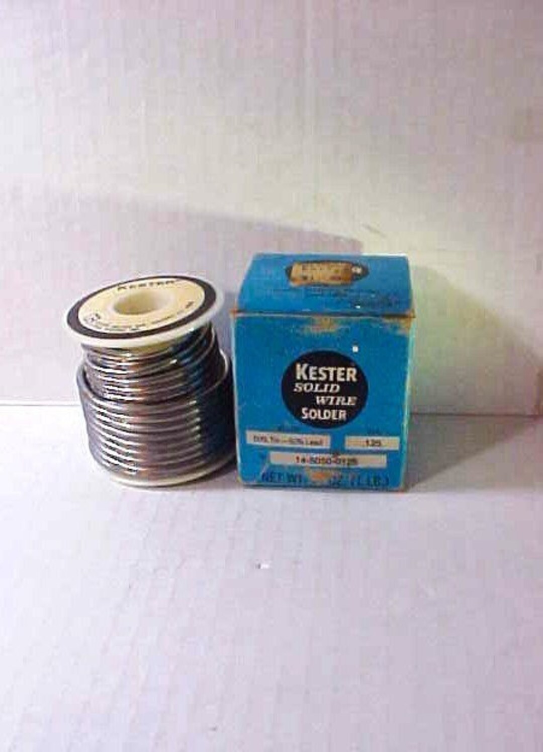 Kester Solder Solid Wire Dia .125 Alloy 50/50 Tin/lead 16 Oz Spool, USA ...