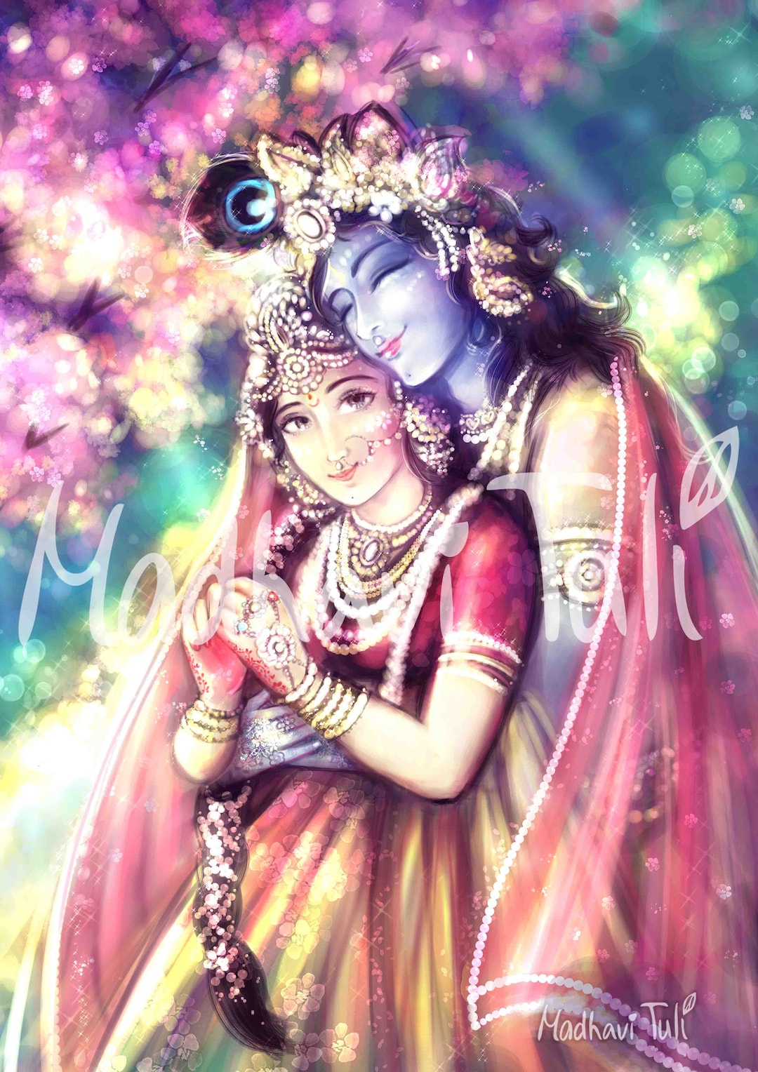 Buy HD File Shri Radha Krishna Hug, High Quality Wallpaper Radha ...