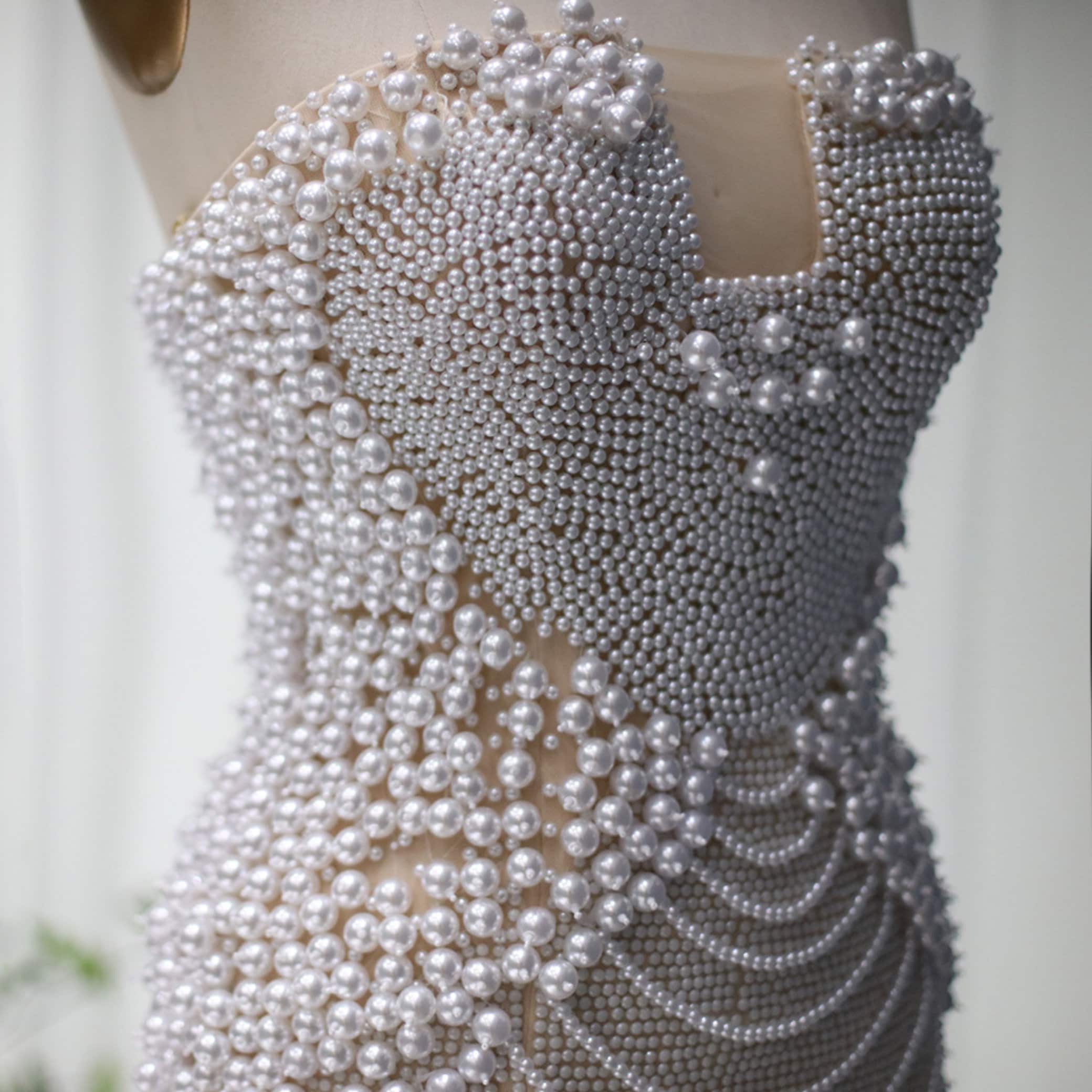 White Pearl Dress | Hen Dress | Bachelorette Dress - Etsy