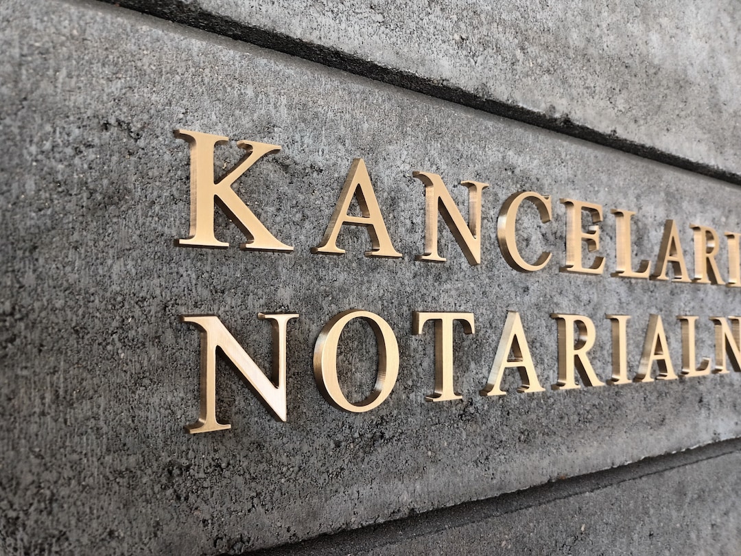 Brass Lettering 8 Cm Cast Made Using a Traditional - Etsy
