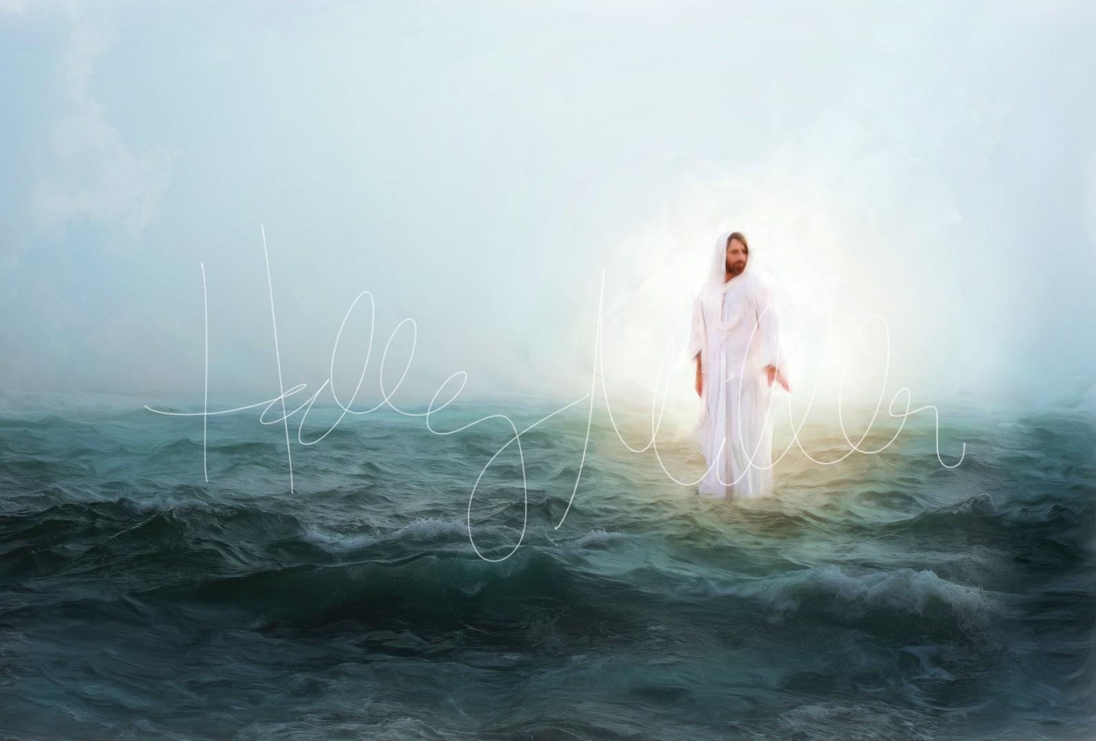 Jesus Christ Art Instant Download LDS Art Peace Be Still - Etsy UK