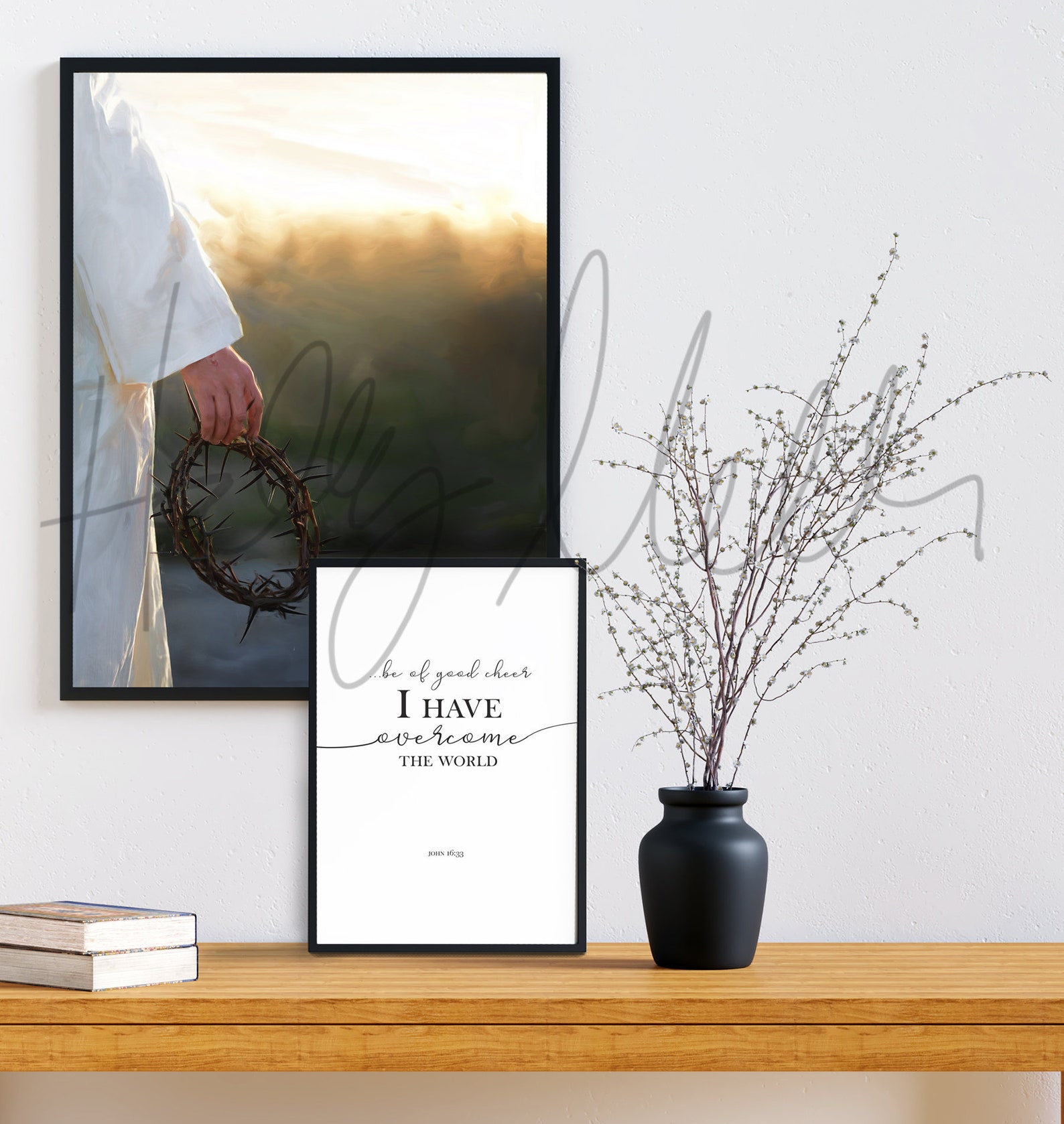 Jesus Christ Fine Art Printable Instant Download Scripture Wall Art LDS ...