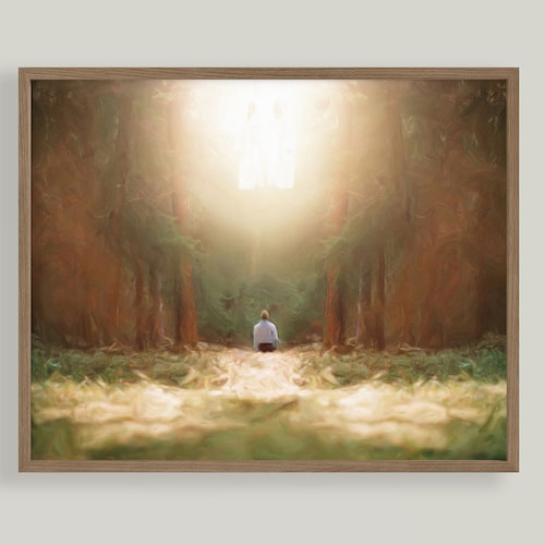 The First Vision Digital Art LDS Wall Art Joseph Smith - Etsy