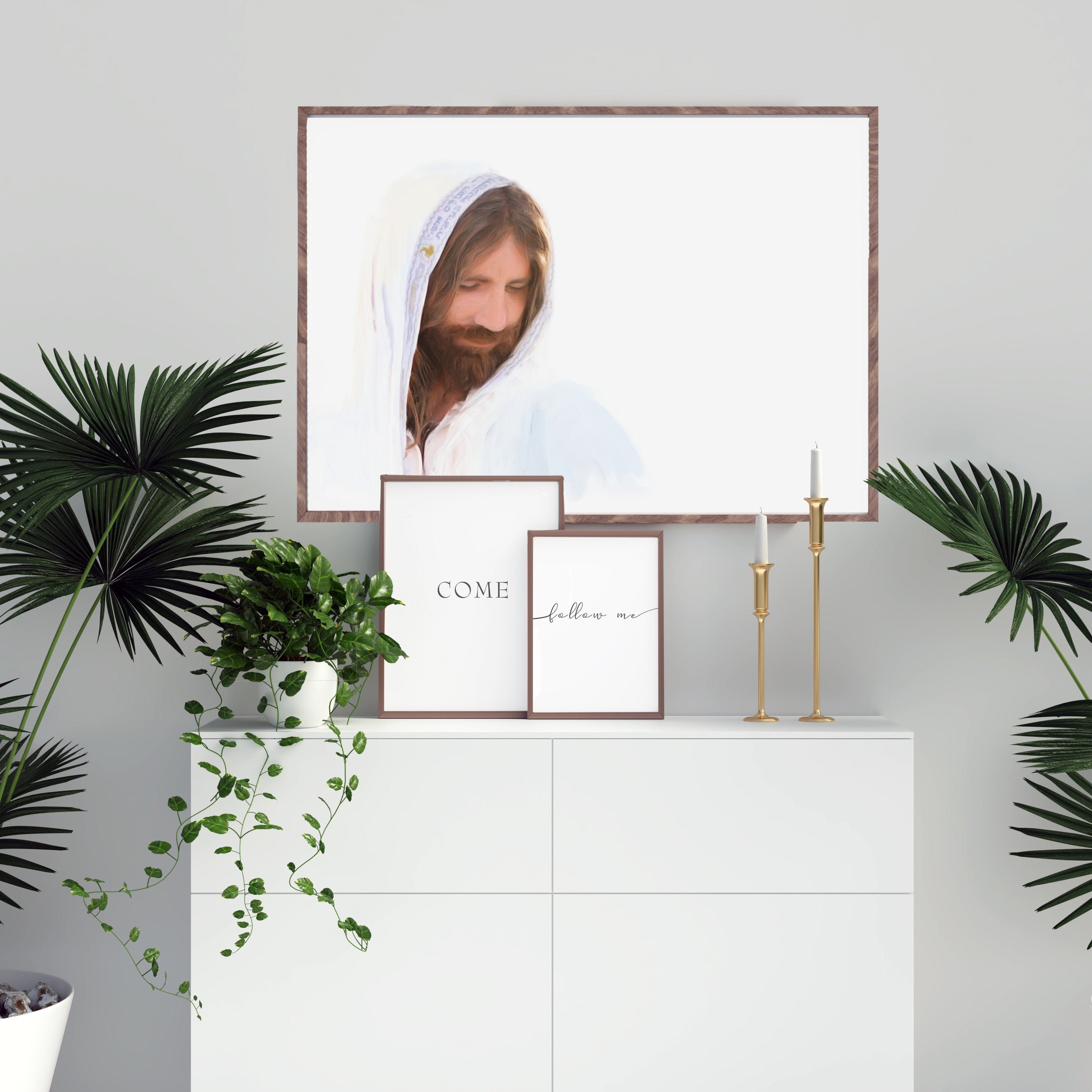 Jesus Christ Fine Art Printable Christ Art LDS ART Jesus | Etsy