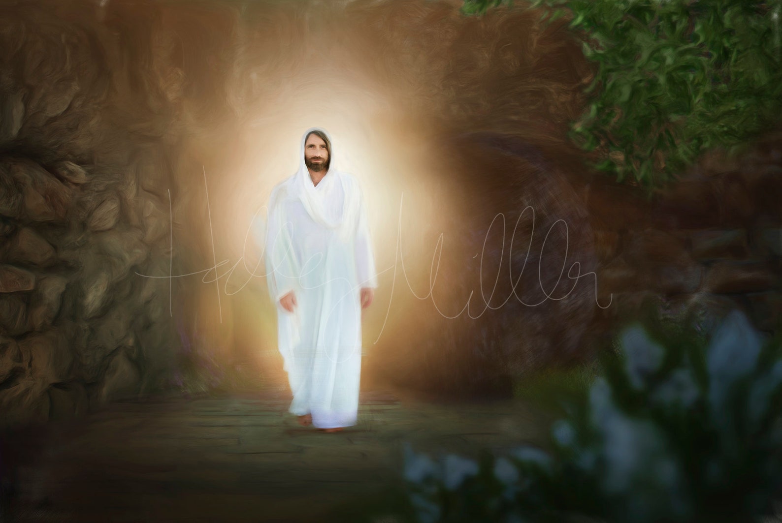 Jesus Christ LDS Art Easter Art Holy Week Resurrection - Etsy