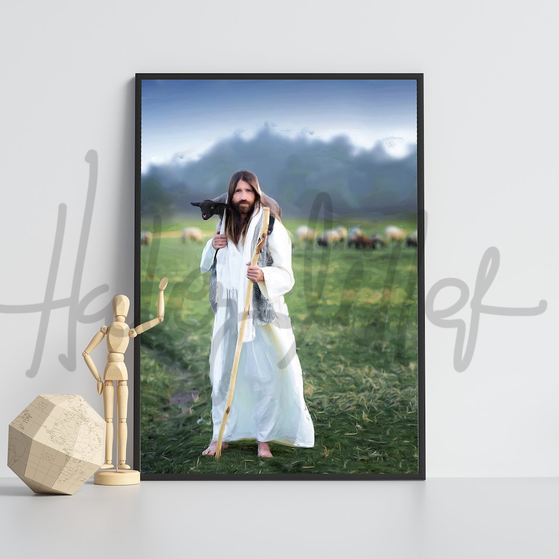 Jesus Christ Fine Art Printable Instant Download Christian | Etsy