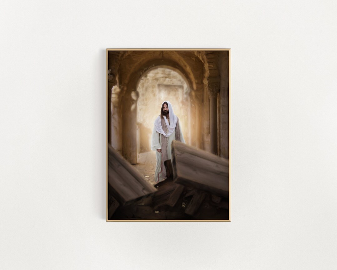 Jesus Christ - Cleansing the Temple - Easter Art - Lds Art - Christian ...