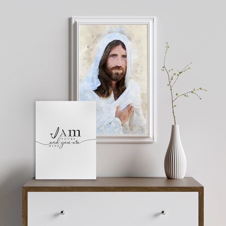Jesus Christ Fine Art Printable Christ Art LDS Art Jesus - Etsy