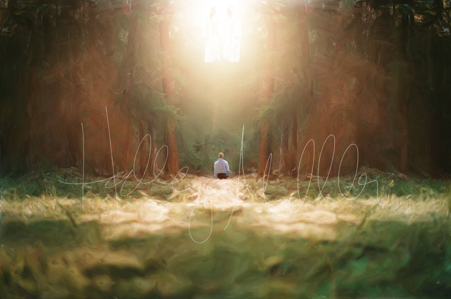 Joseph Smith First Vision Sacred Grove Digital Download | Etsy