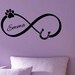 Horse and Dog Infinity Symbol. Custom Wall Decal. Custom Wall - Etsy Canada