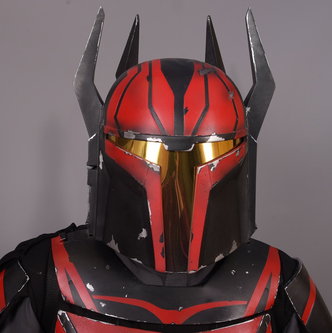Gar Saxon Helmet / Mandalorian Super Commando Helmet / Gar Saxon ...