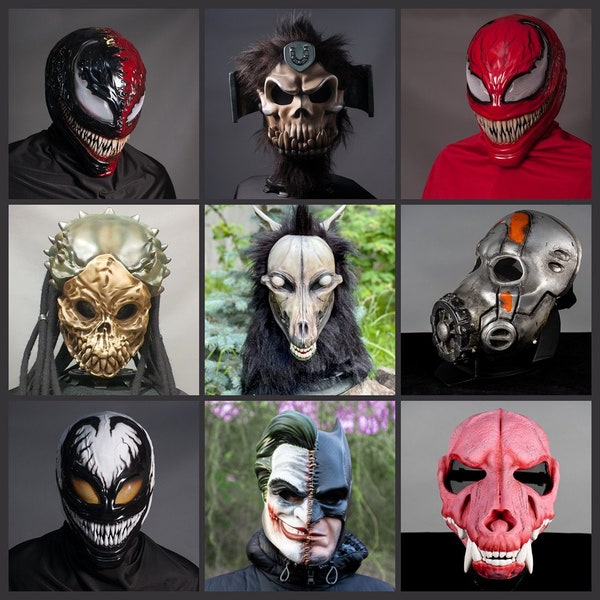 Cosplay Mask - Etsy