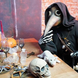 Exquisite Plague Doctor Mask / Medieval Raven Style Cosplay Prop ...