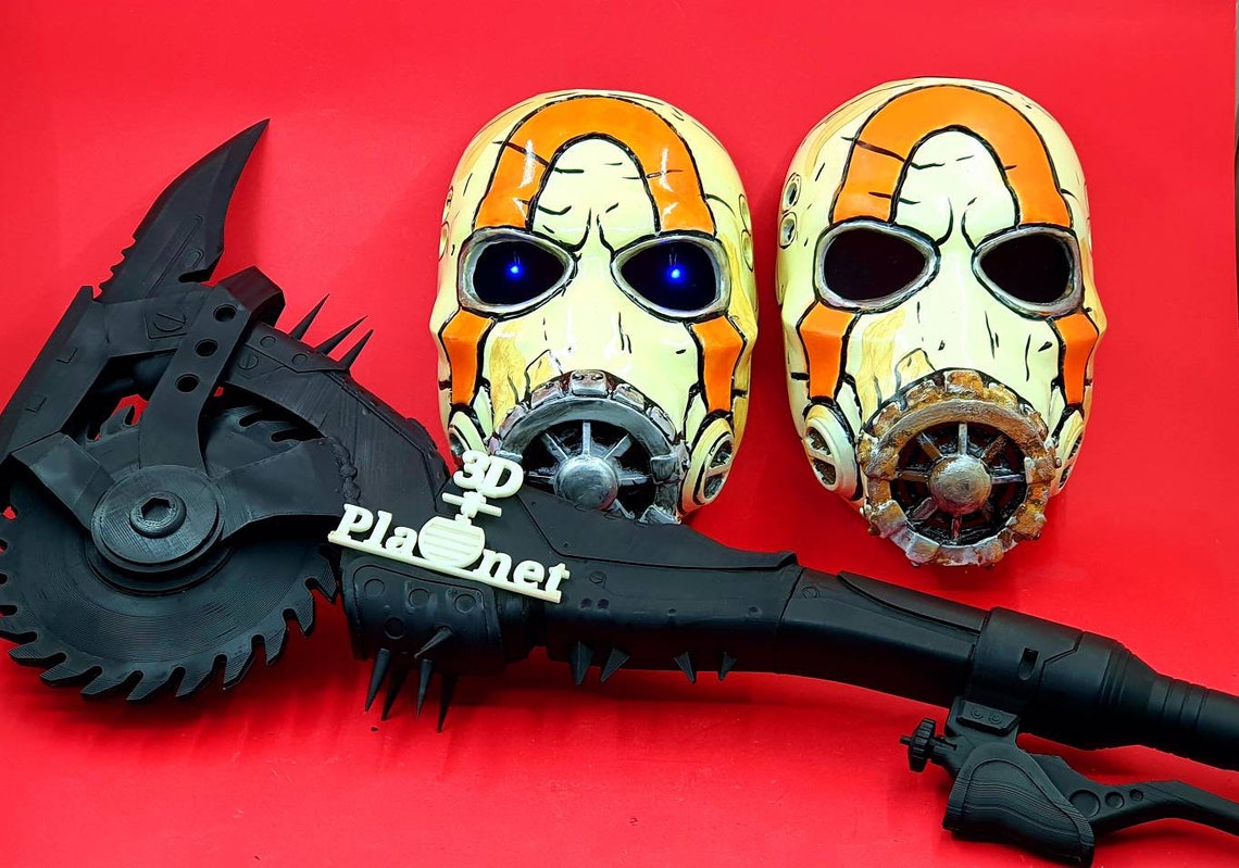 Borderlands 3 Psycho Bandit Mask From the Videogame FREE - Etsy Australia