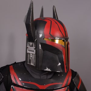 Gar Saxon Helmet / Mandalorian Super Commando Helmet / Gar Saxon ...