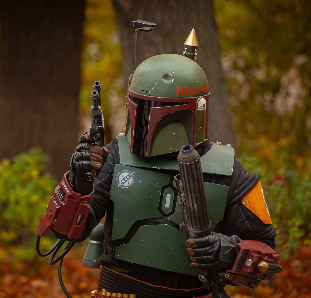Boba Fett BOBF Full Armor Costume / Book of Boba Fett Cosplay - Etsy Canada