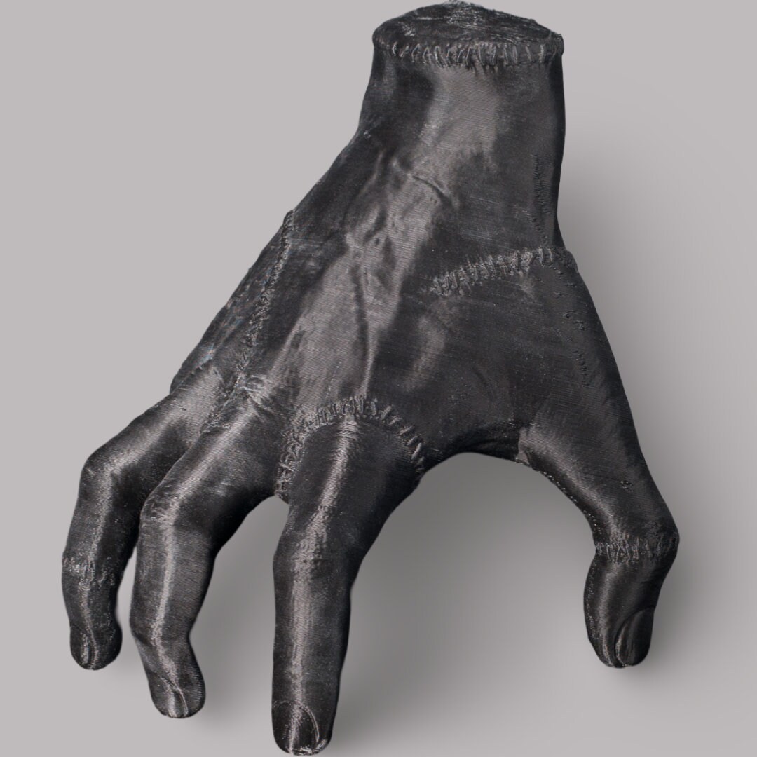 The Thing Cosplay Prop 3D Printed / Unpainted Wednesday Hand Pet ...