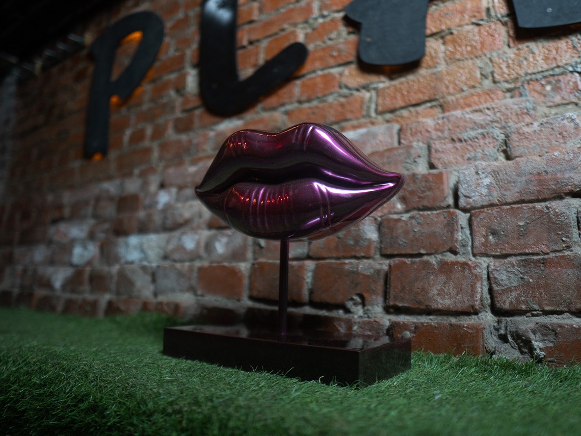 Lips Interior Decor Handmade Lips Decor Lip Statue Lip - Etsy