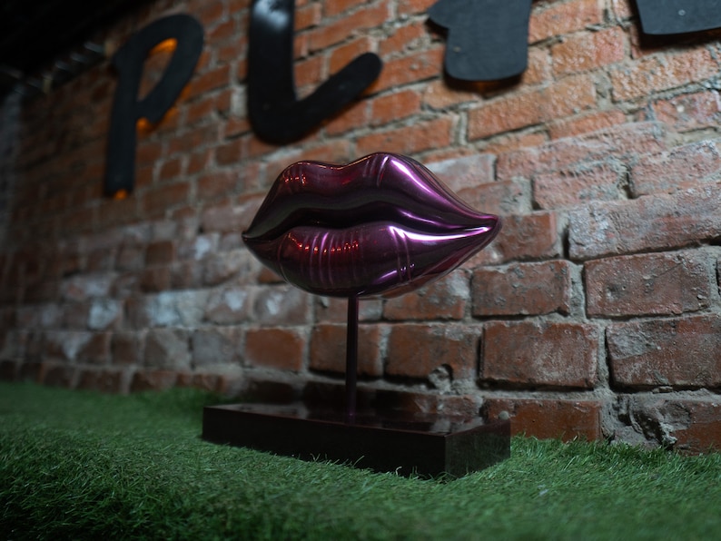 Lips Interior Decor Handmade Lips Decor Lip Statue Lip - Etsy