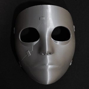 Sally Mask 3D Printed for Cosplay / Unpainted Sally Fisher Mask / Game ...