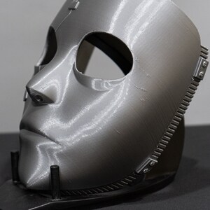 Sally Mask 3D Printed for Cosplay / Unpainted Sally Fisher Mask / Game ...