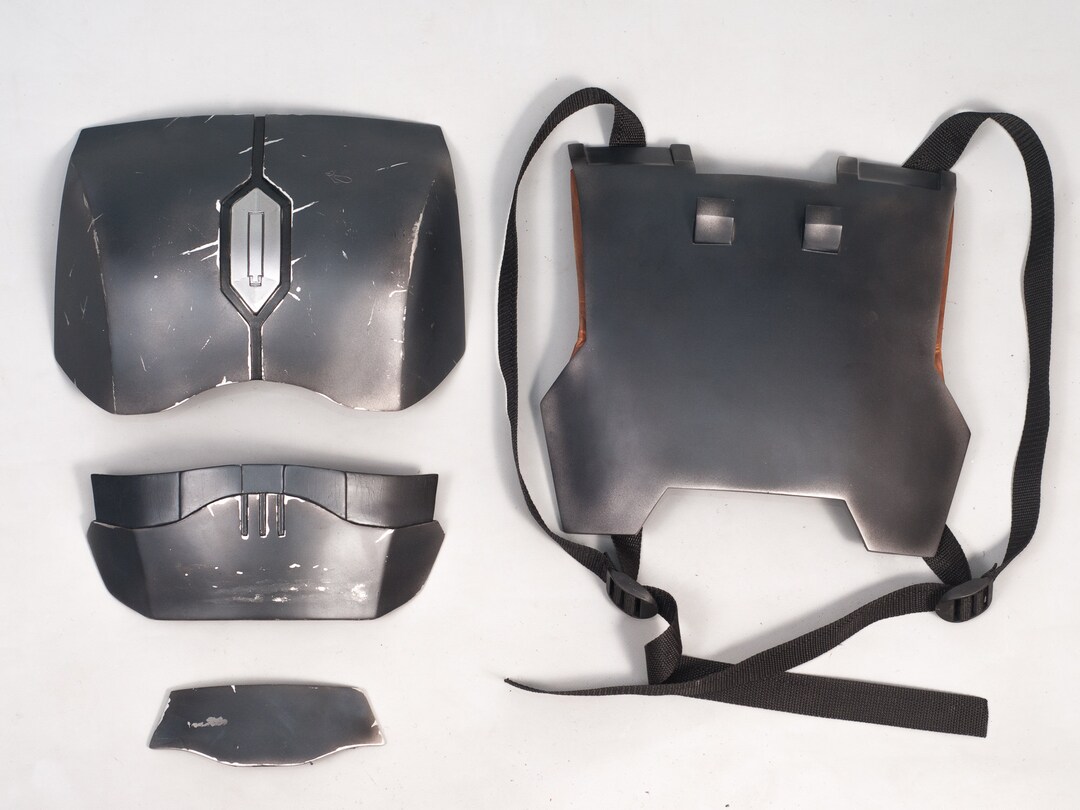 Bo-katan Chest Armor Bo Katan Back Armor Mandalorian Armor - Etsy