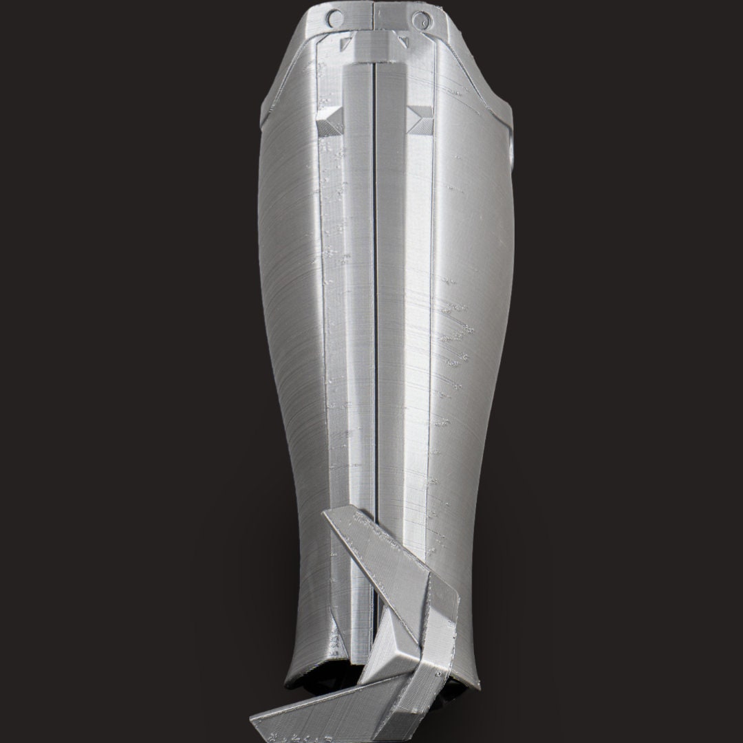 Mandalorian Right Shin Armor 3D Printed Unpainted / Mando Cosplay ...