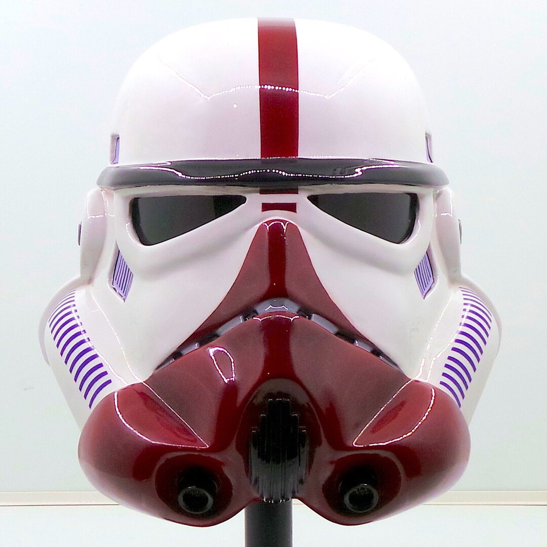 Incinerator Stormtrooper Helmet / Burgundy Helmet / Wearable ...