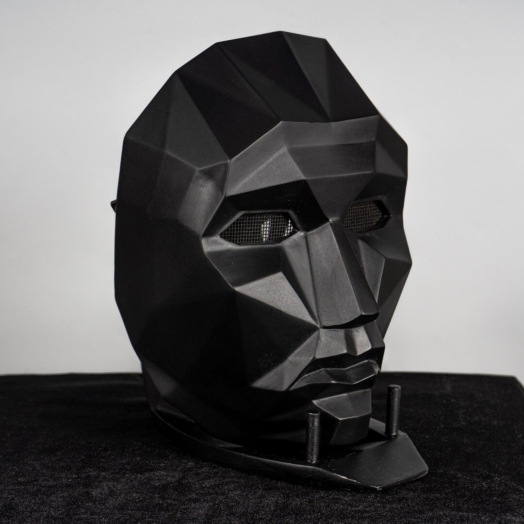 Front Man Game Mask / Gamesquid Mask Cosplay / Game Mask / Ojingo Game ...