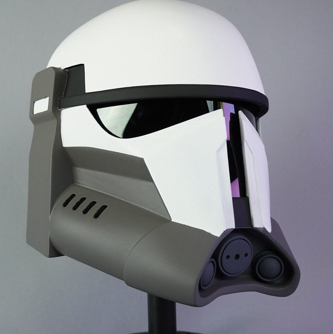 Super Trooper Helmet / Beskar Stormtrooper Helmet / the Mandaloriann ...