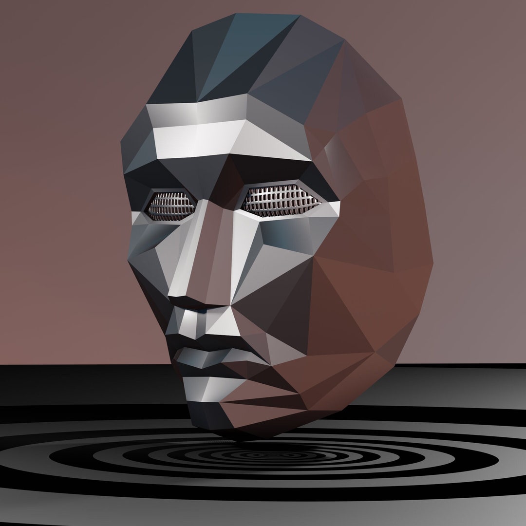 Front Man Game Mask 3D Model / STL Files Gamesquid Mask / 3D - Etsy