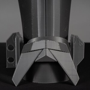 Mandalorian Right Shin Armor 3D Printed Unpainted / Mando Cosplay ...