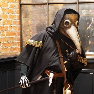Exquisite Plague Doctor Mask / Medieval Raven Style Cosplay Prop ...