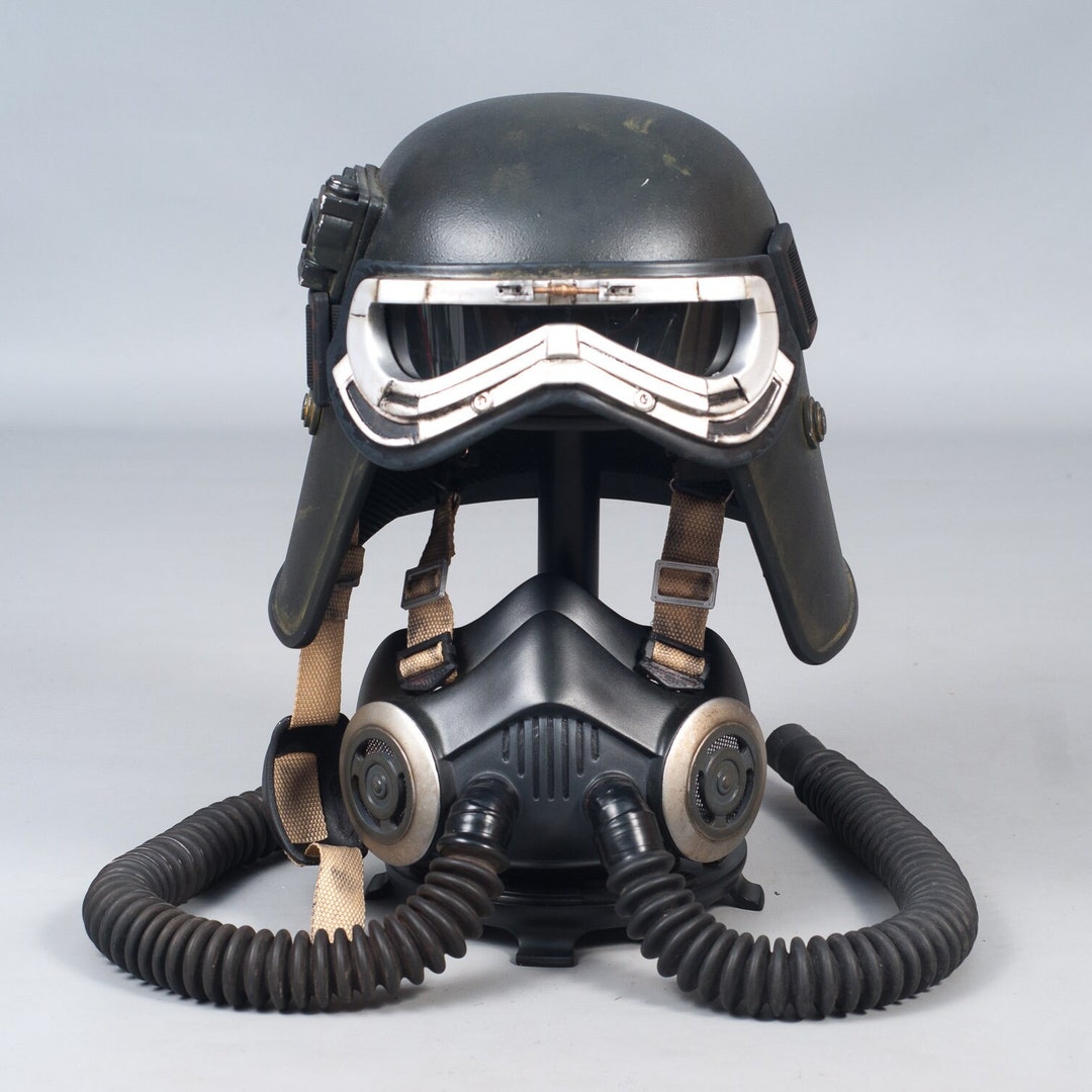 Mudtrooper Helmet Black / Andor Imperials Helmet / Mudtooper Armor ...