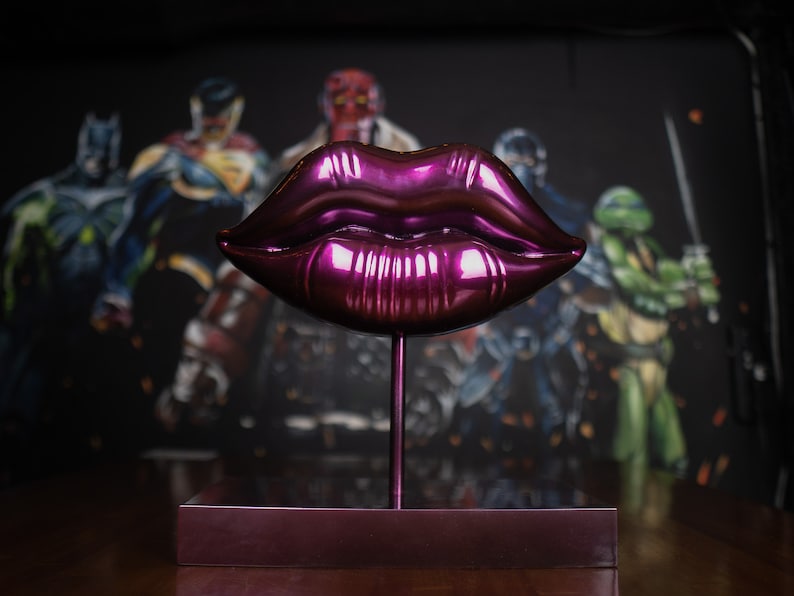 Lips Interior Decor Handmade Lips Decor Lip Statue Lip - Etsy