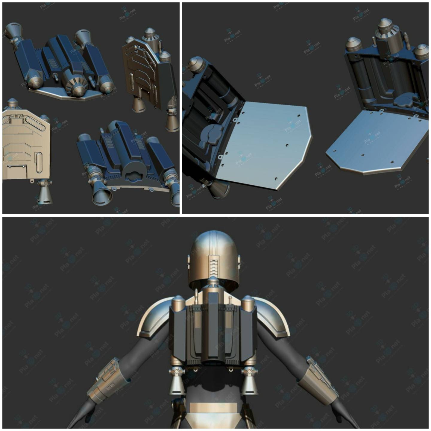 Real Jetpack Blueprints