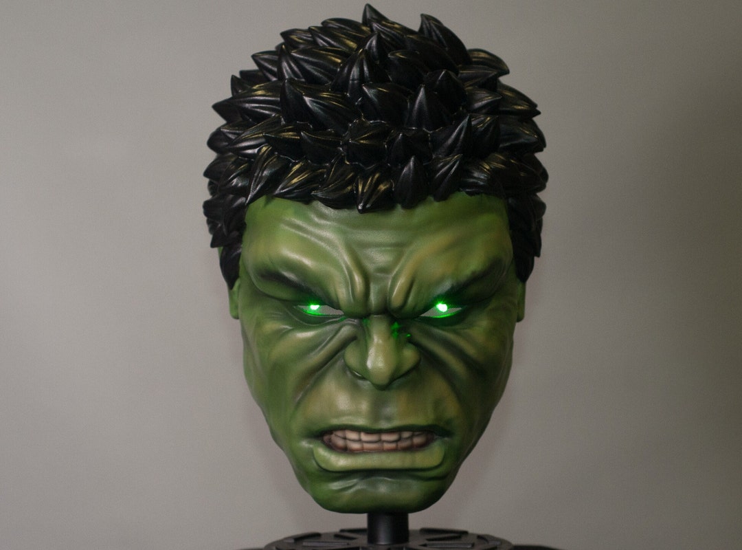 Incredible Hulk Mask Hulk Cosplay Helmet-style Mask Two - Etsy