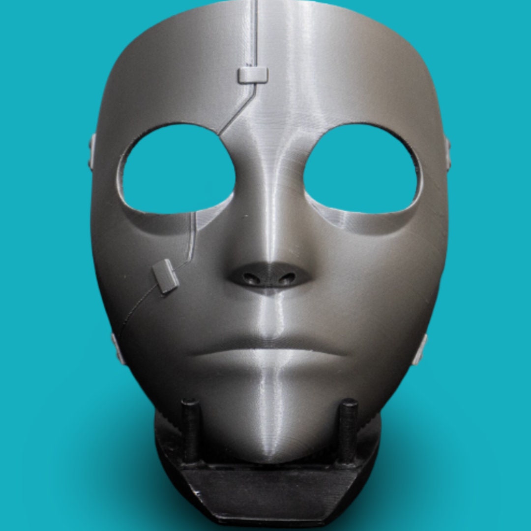 Sally Mask 3D Printed for Cosplay / Unpainted Sally Fisher Mask / Game ...