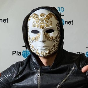 Incognito Mask Masquerade Face Mask With Unique Design - Etsy