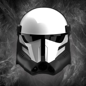 Super Trooper Helmet / Beskar Stormtrooper Helmet / the Mandaloriann ...