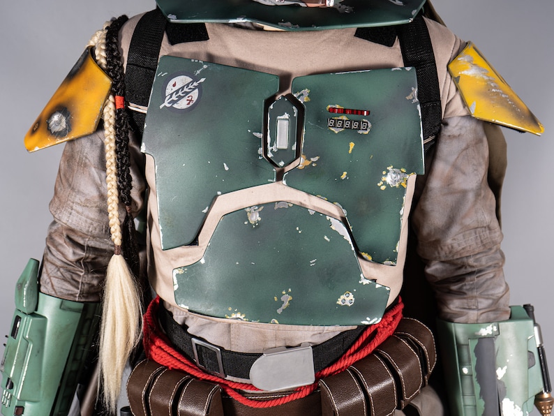 Boba Fett ESB Chest Armor Mandalorian Cosplay Boba Fett - Etsy
