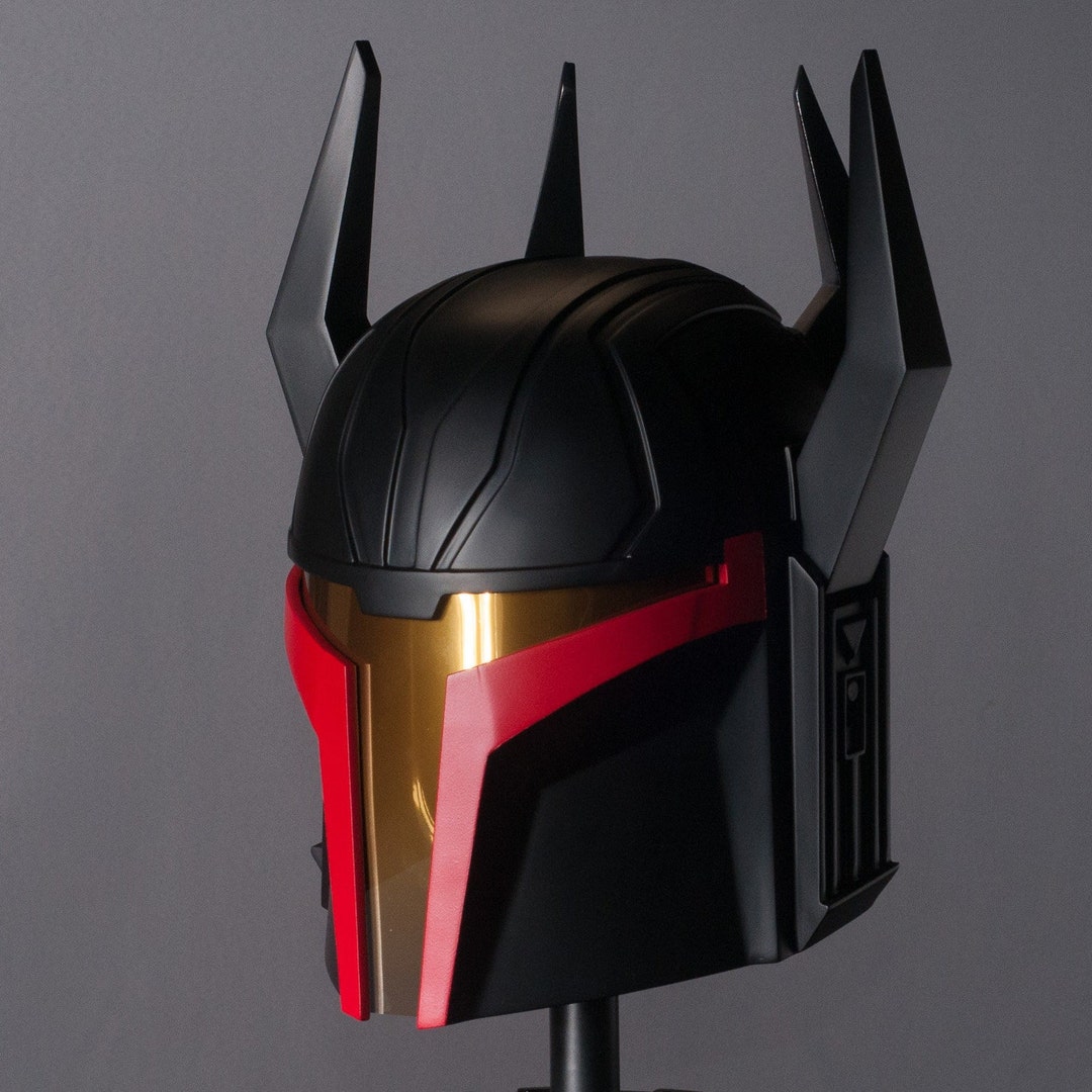 Gar Saxon Helmet Custom Paint / Mandalorian Super Commando Helmet / Gar ...