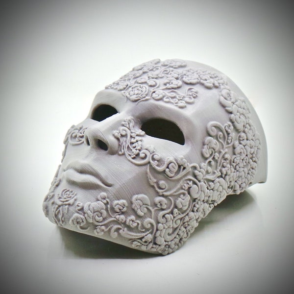 Masquerade Mask 3d Printed Men - Etsy