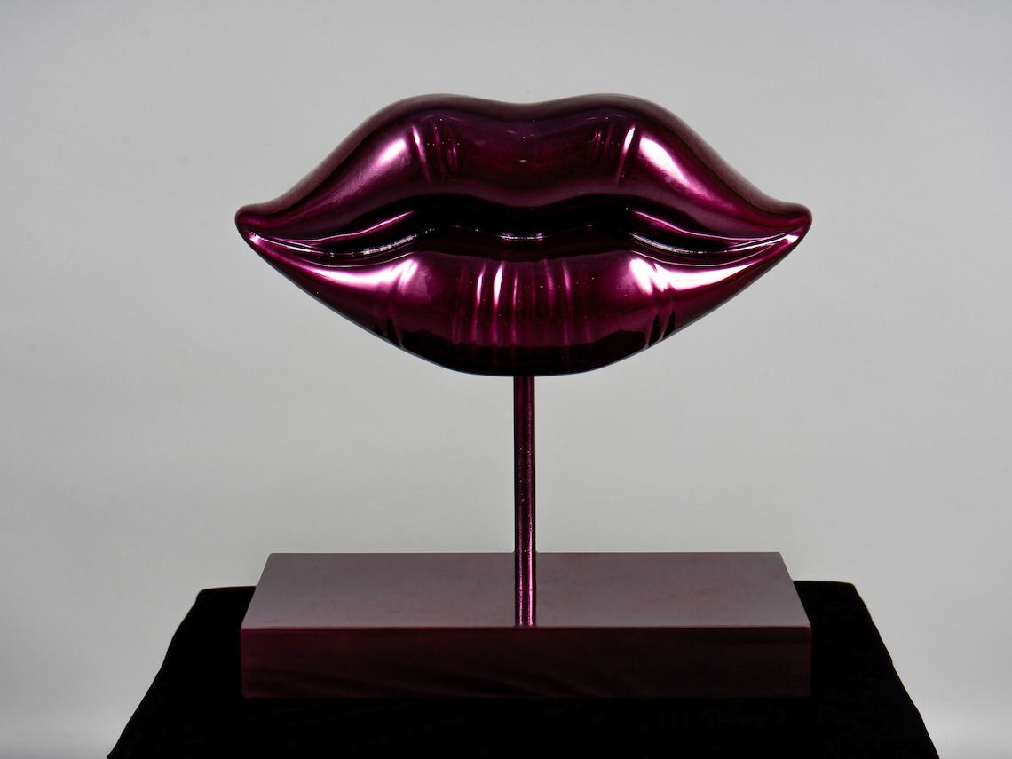 Lips Interior Decor Handmade Lips Decor Lip Statue Lip - Etsy
