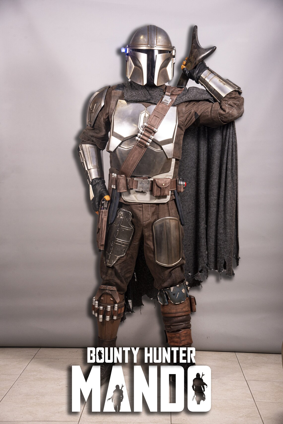 Full Beskar Armor Mando Jetpack Mandaloriann Rifle and - Etsy Ireland