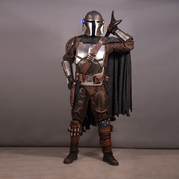 Full Din Djarin Costume - Etsy UK