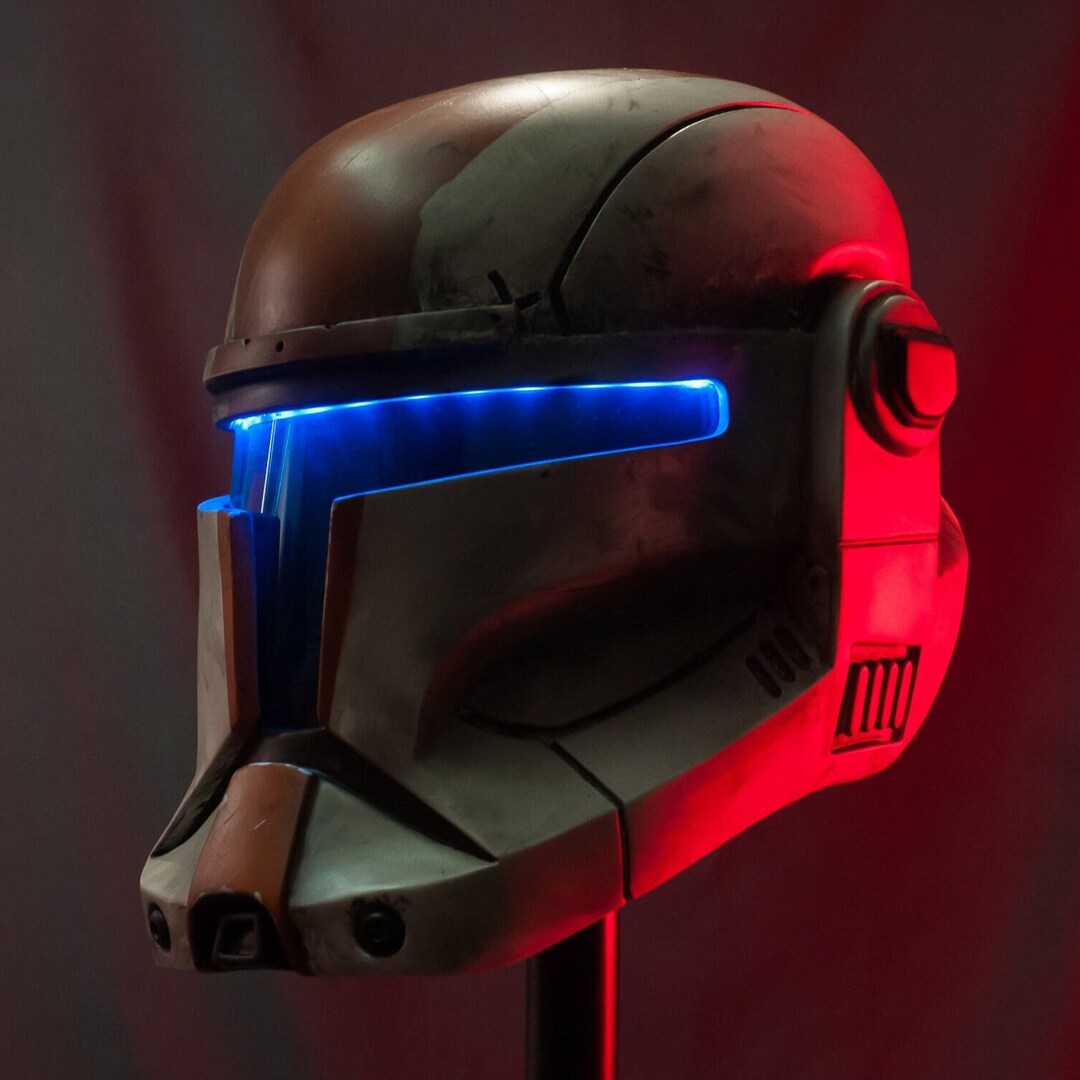 Clone Commando Sergeant RC-1138 Boss Helmet / Clone Trooper Helmet ...