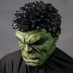 Incredible Hulk Mask Hulk Cosplay Helmet / Style Mask / Two Piece ...